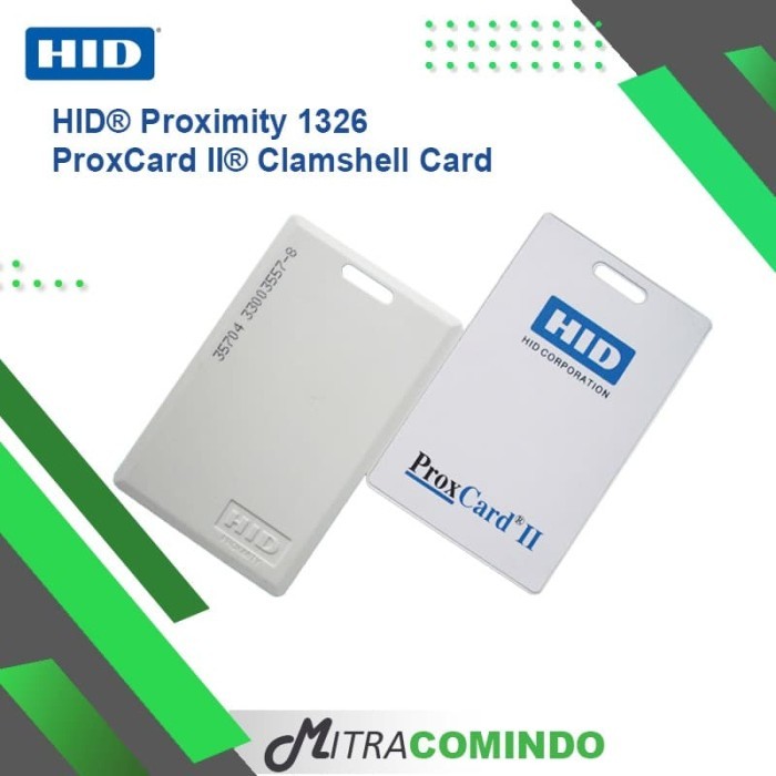 Jual Kartu Akses HID Proximity 1326 ProxCard II® Clamshell Card ...