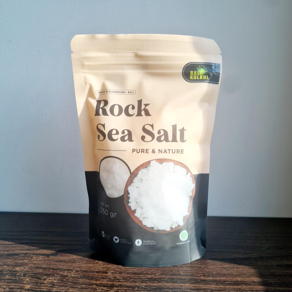 Jual Bali Kulkul - Organic Sea Salt ( Rock ) 250g Garam Laut Kasar ...