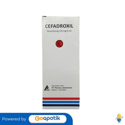 Jual Cefadroxil Monohydrate Pharma 125 Mg/5 Ml Dry Syrup 60 Ml | Shopee Indonesia