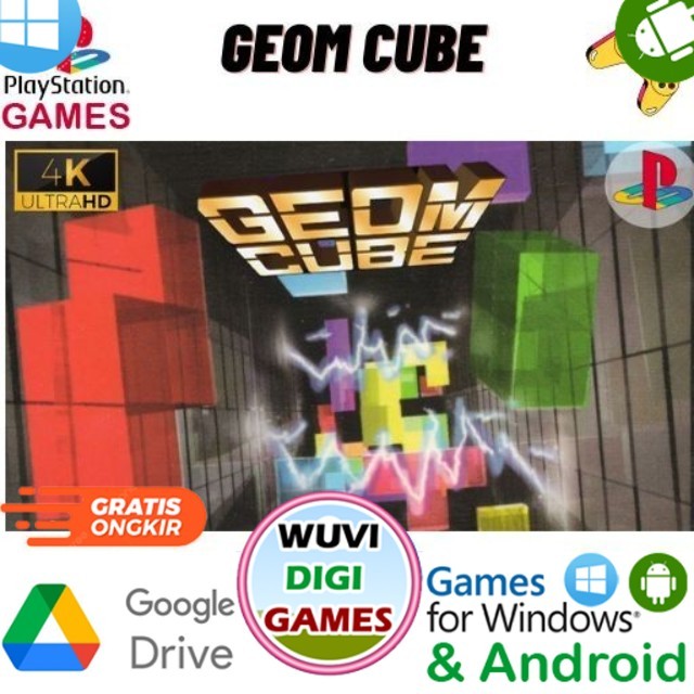 Jual Jual Game PC Geom Cube Emulator PS1 | Bisa Main di Android atau PC | Beli 1 dapat 2 ...