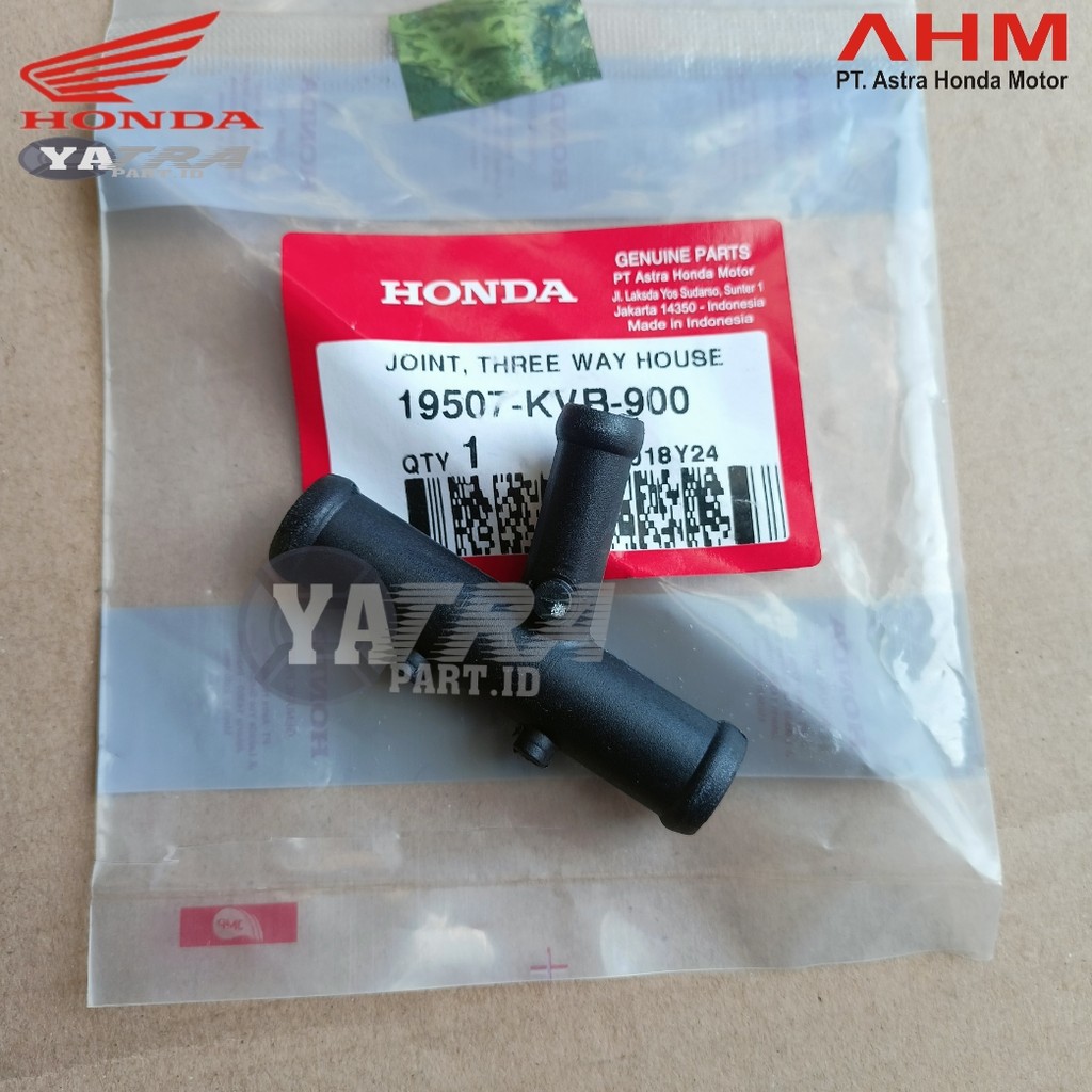 Jual Pipa T Selang radiator 3 arah cabang tiga Vario 110 karbu original ...