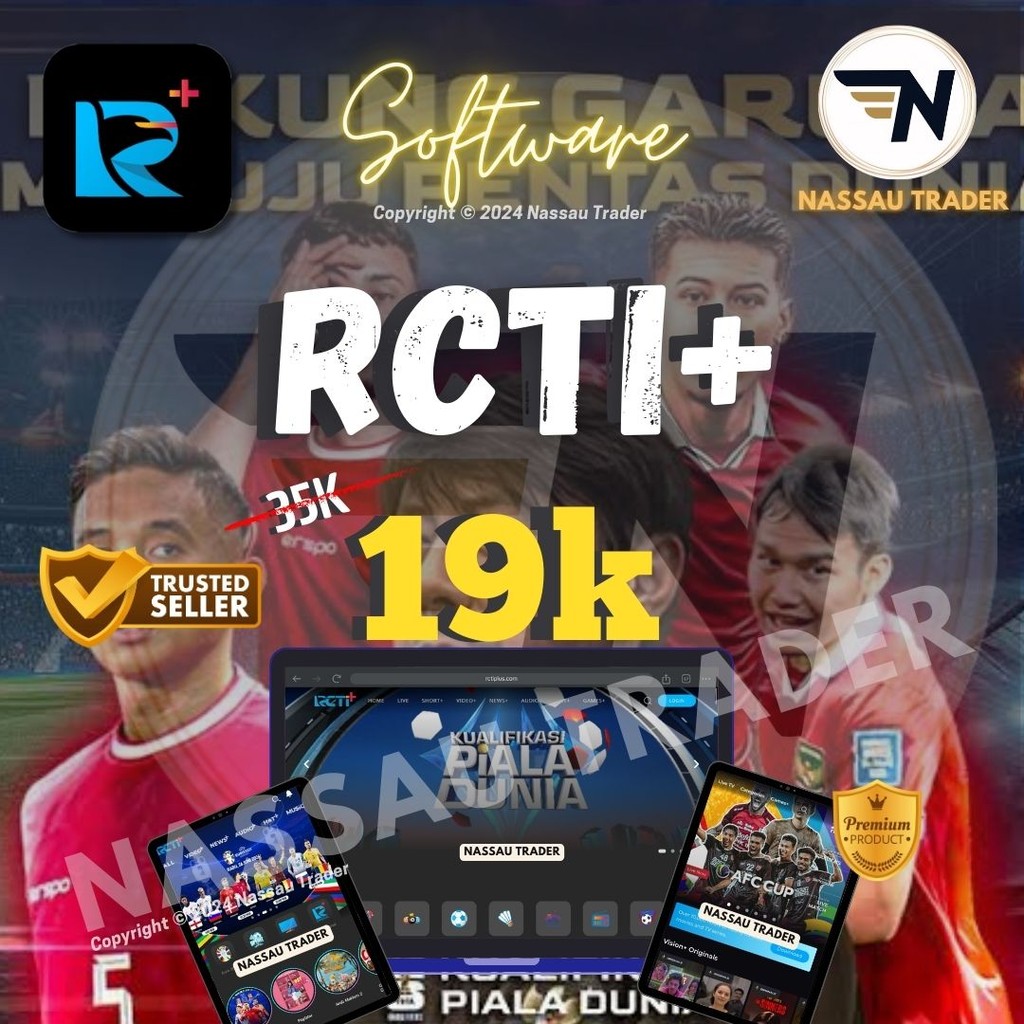 Jual RCTI PREMUIMNE PLUS VS0N ULTI TIMNAS UHD ALL DEVICE BC | Shopee ...