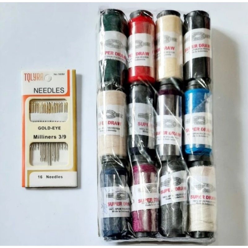 Jual BENANG JAHIT SET JARUM / ALAT JAHIT TANGAN SET | Shopee Indonesia