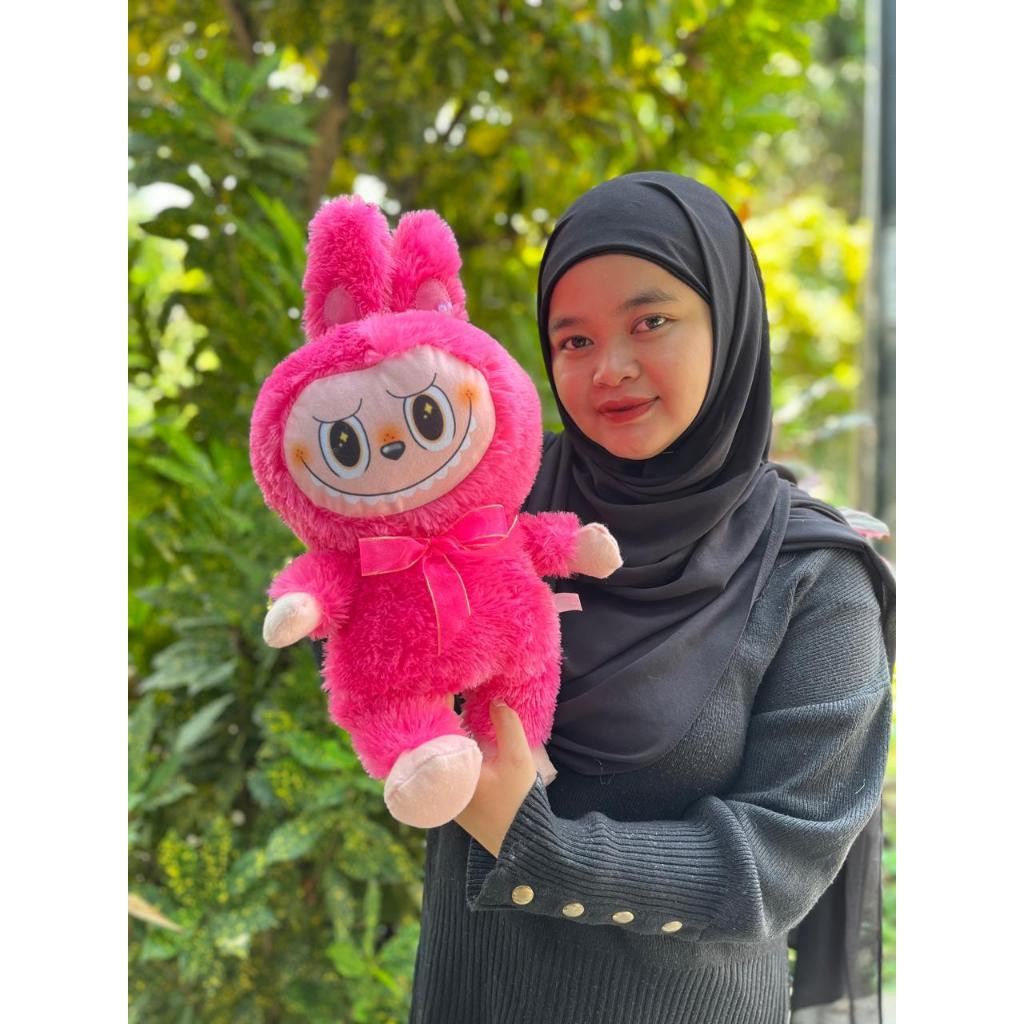 Jual Boneka monster labubu//boneka virall monster lucu muka printing ...