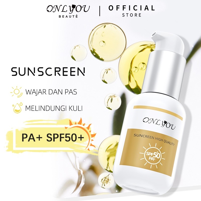 Jual ONLYOU Sunscreen SPF50+ PA+ Tabir Surya Skincare Sunblock Untuk ...