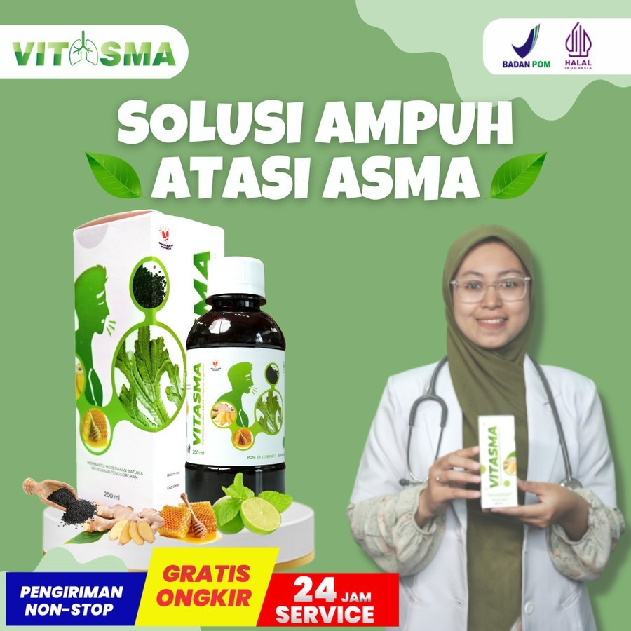 Jual MADU VITASMA MENGATASI MASALAH PERNAFASAN,ASMA,BATUK MENAHUN ...