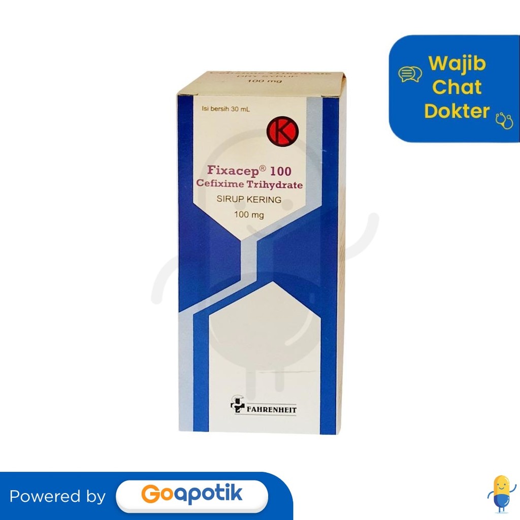 Jual Fixacep 100 Mg Dry Syrup 30 Ml Botol | Shopee Indonesia