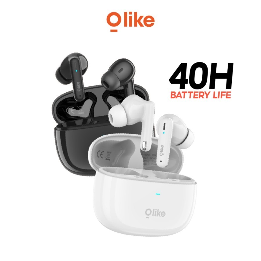 Jual OLIKE T114 True Wireless Earphone Bluetooth Bass Max 40H | Shopee ...