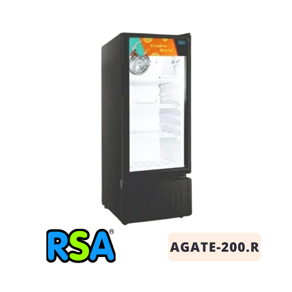 Jual SHOWCASE RSA AGATE-200 N DISPLAY COOLER LEMARI PENDINGIN MINUMAN 3 ...