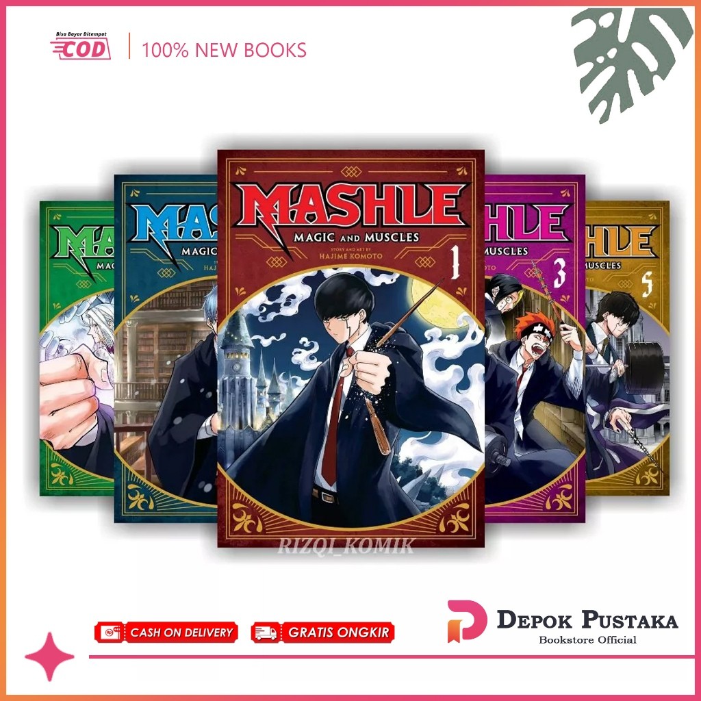 Jual Mashle: Magic and Muscles manga, Vol. 1-15 (English) | Shopee ...
