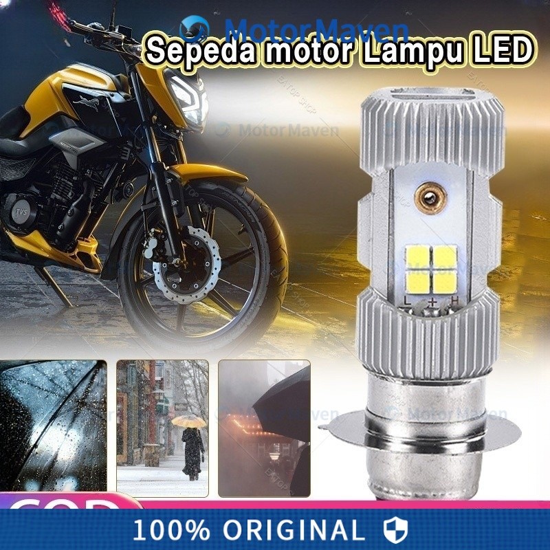 Jual LAMPU DEPAN MOTOR LED D2 PRO M5-LAMPU LED 2SISI H6 ARUS DC M5 BST BOHLAM LAMPU DEPAN D2 PRO ...