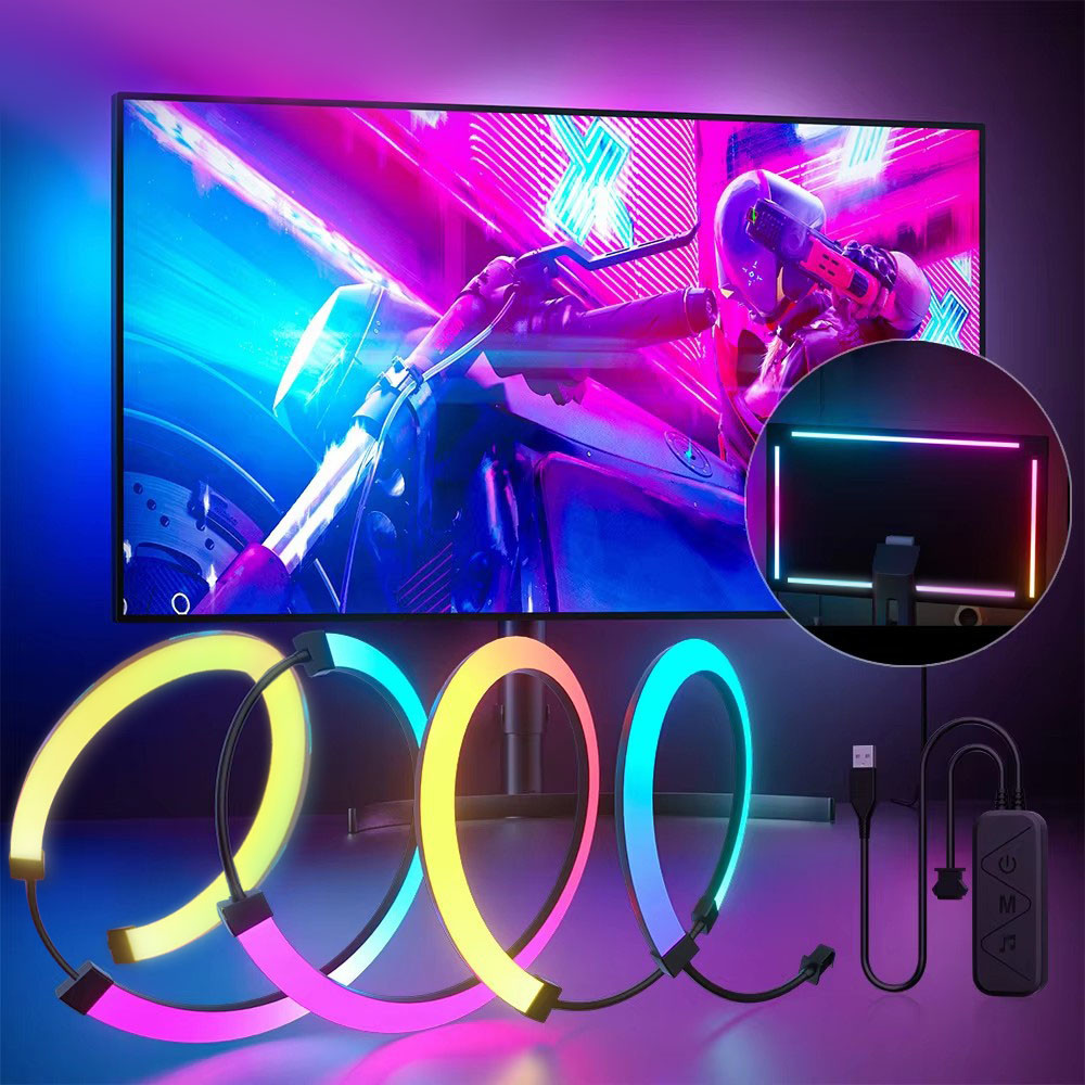 Jual Gaming Lights Sync Strip Smart Ambient Lighting PC Display ...