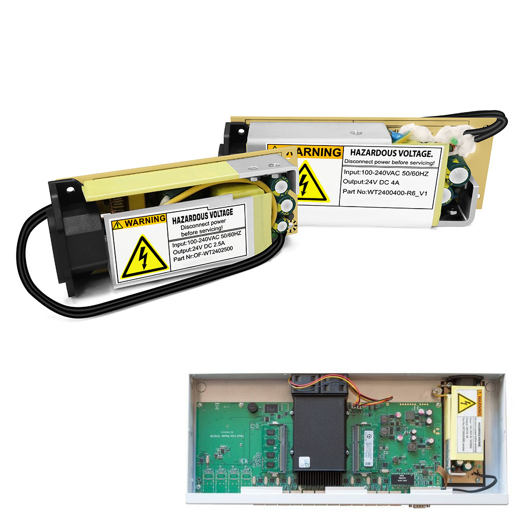 Jual 24V Replacement Internal Power Supply For MikroTik CCR1016/CCR1036 ...