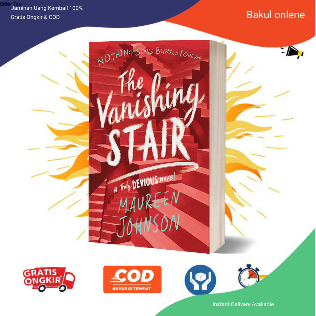 Jual Buku English The Vanishing Stair (Truly Devious, #2) by Maureen ...