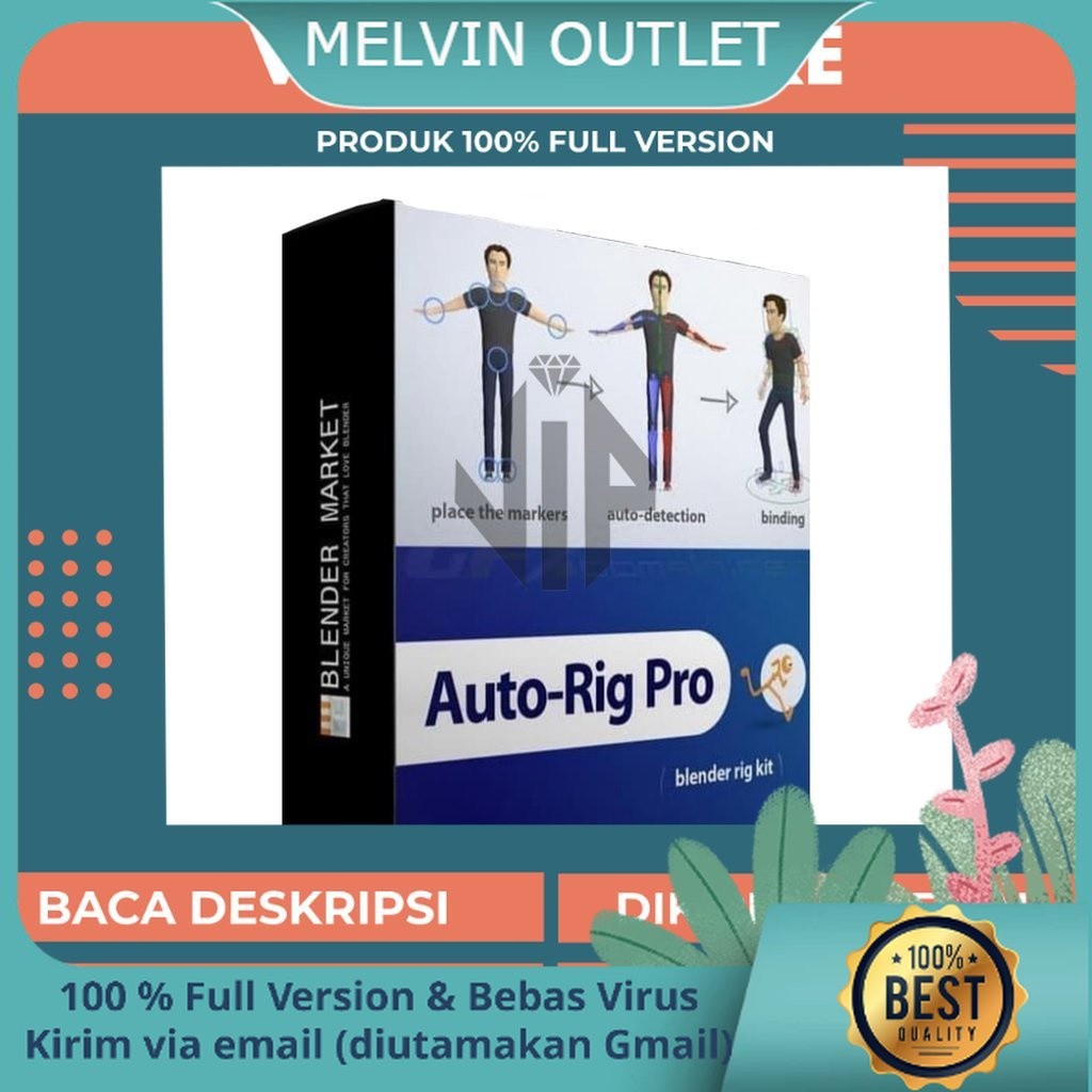 Jual Auto RIG Pro for Blender Plus Full Version Terbaru Premium PRO ...