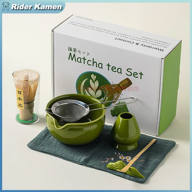 Jual Set Teh Matcha Jepang 4 Buah / Paket Lengkap Pembuat Teh Matcha ...