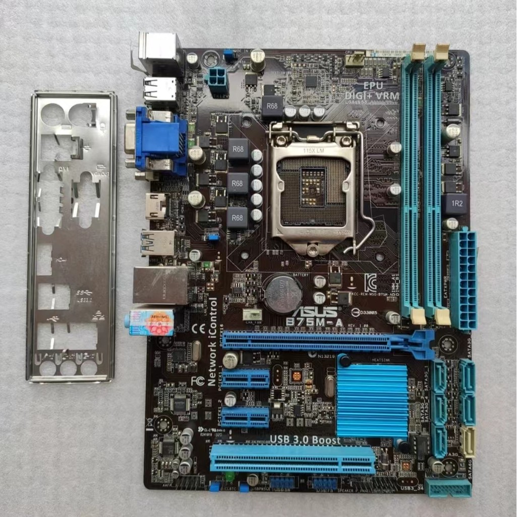 Jual Asus B75M-A Desktop Motherboard Intel B75 Socket LGA 1155 i3 i5 i7 ...