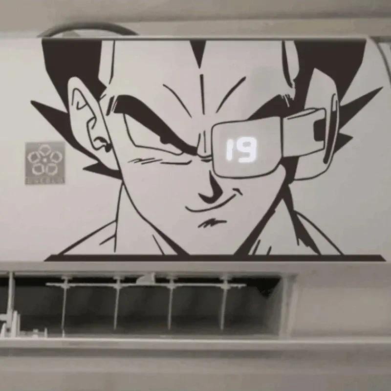 Jual Dragon Ball Z Battle Index Air Conditioner Sticker Cosplay Goku ...