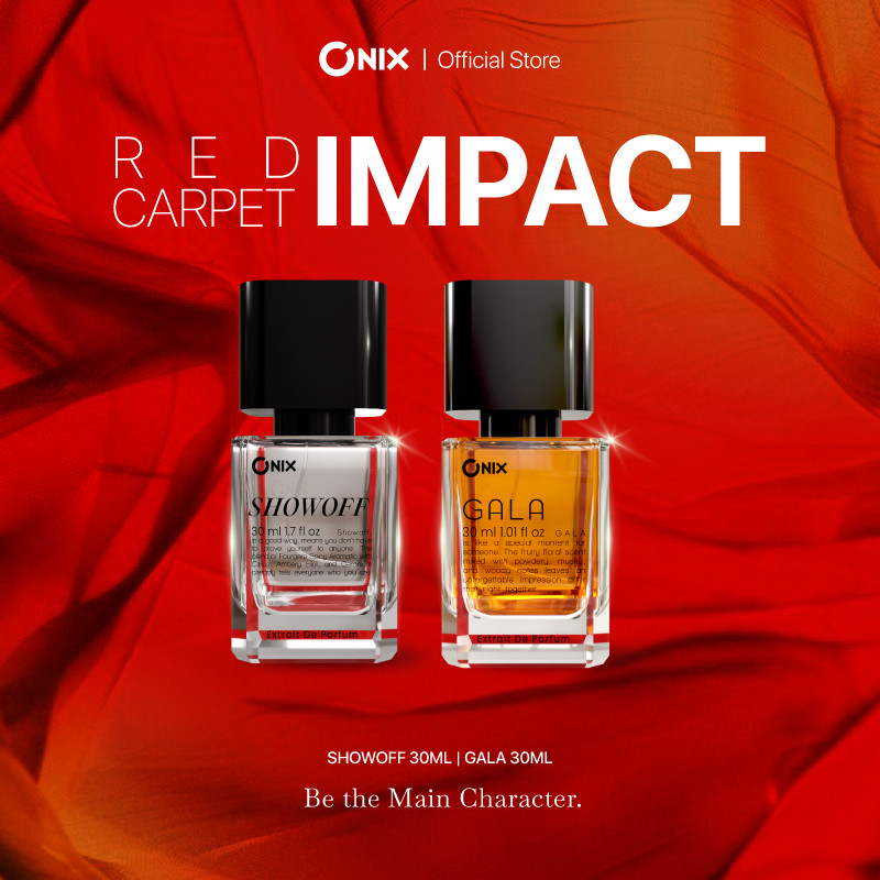Jual Paket Red Carpet Impact by ONIX Fragrance | Showoff 30ml + Gala ...