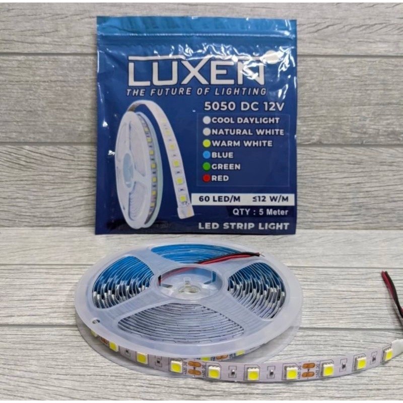 Jual Led Strip 12v Luxen 5 Meter | Shopee Indonesia