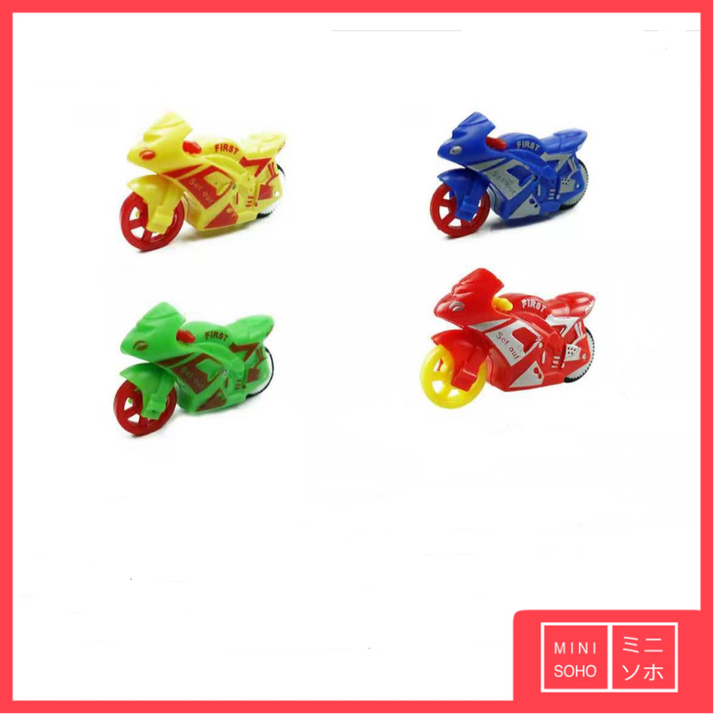 Jual Mainan Anak Motor Balap Racing Mini Isi 1 PCS Warna Warni Spin ...
