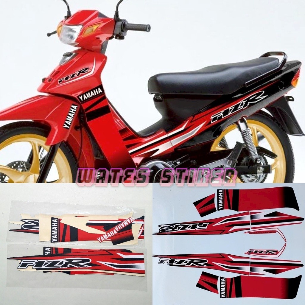 Jual Striping Decal Polet Sticker yamaha fizr fiz r f1 zr special ...