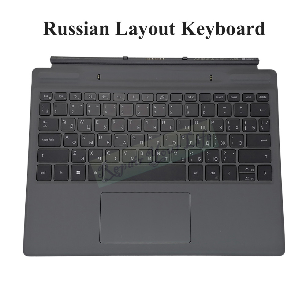 Jual PREORDER Palmrest Keyboard Assembly for Dell Latitude 7320 Russian ...