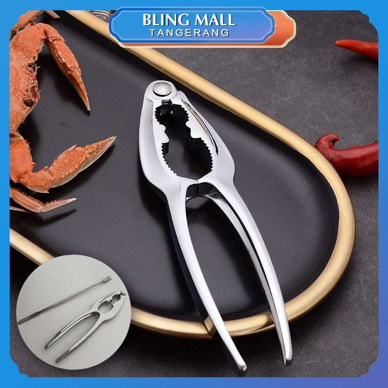 Jual 【2In1】Tang Penjepit Pemecah Kulit Keras Cangkang Kepiting Alat ...