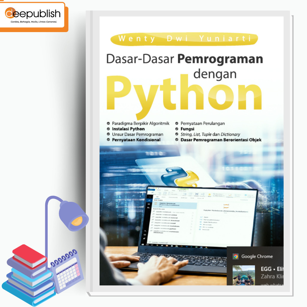 Jual Buku Dasar - Dasar Pemrograman Dengan Python - Deepublish Original ...