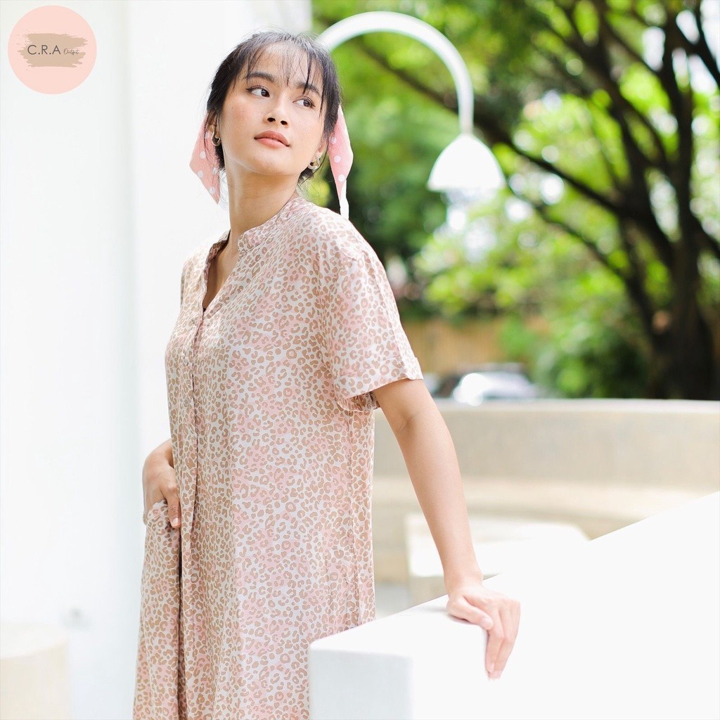 Jual CRA OUTFIT - Dress Daster Rayon Premium Kekinian Busui Friendly ...