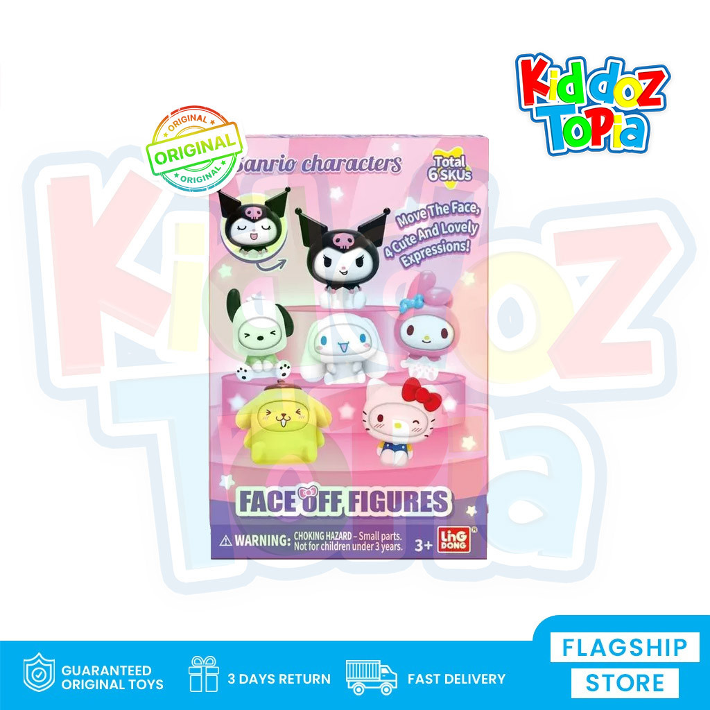 Jual Sanrio Characters Face Off Figures Face Changing Figurine SR4690 ...