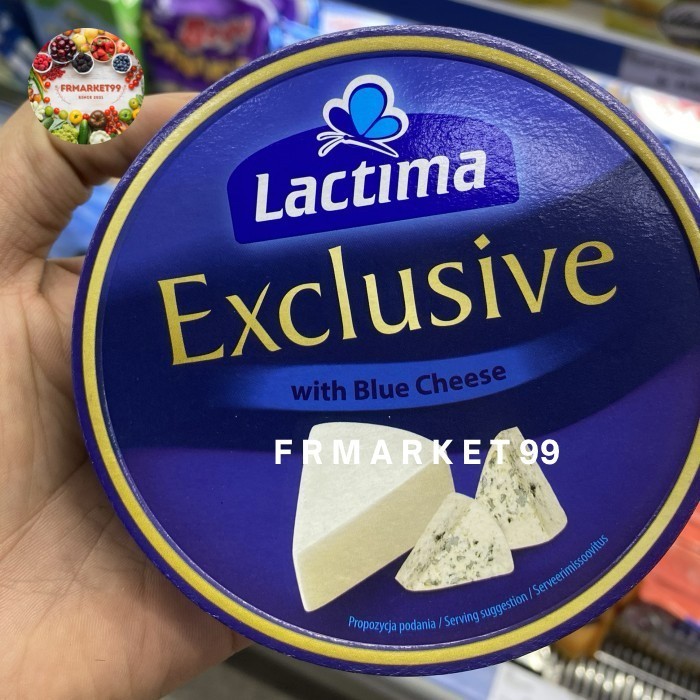 Jual Keju Lactima Exclusive With Blue Cheese / Keju Olahan Blue / 140 ...