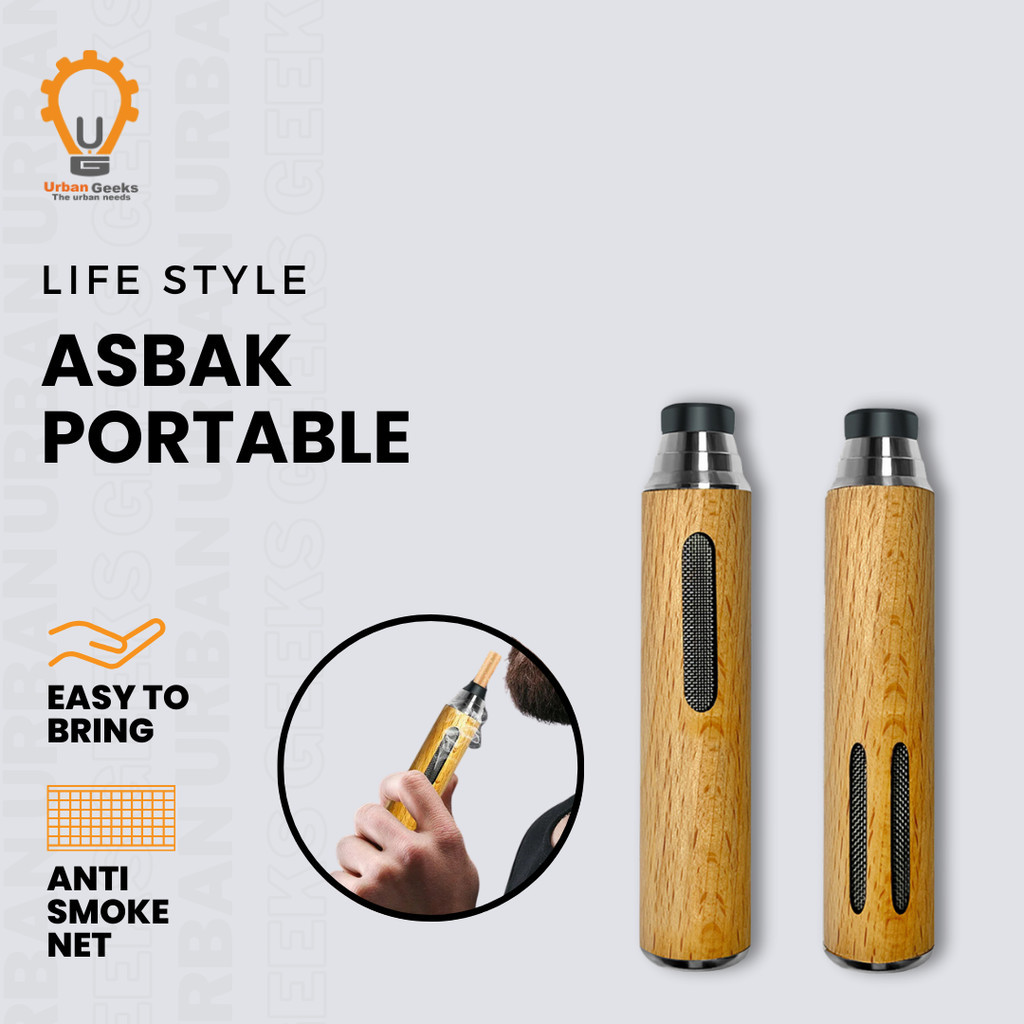 Jual Asbak Rokok Portable Pipe Smoking Ashtray Dust Free | Shopee Indonesia