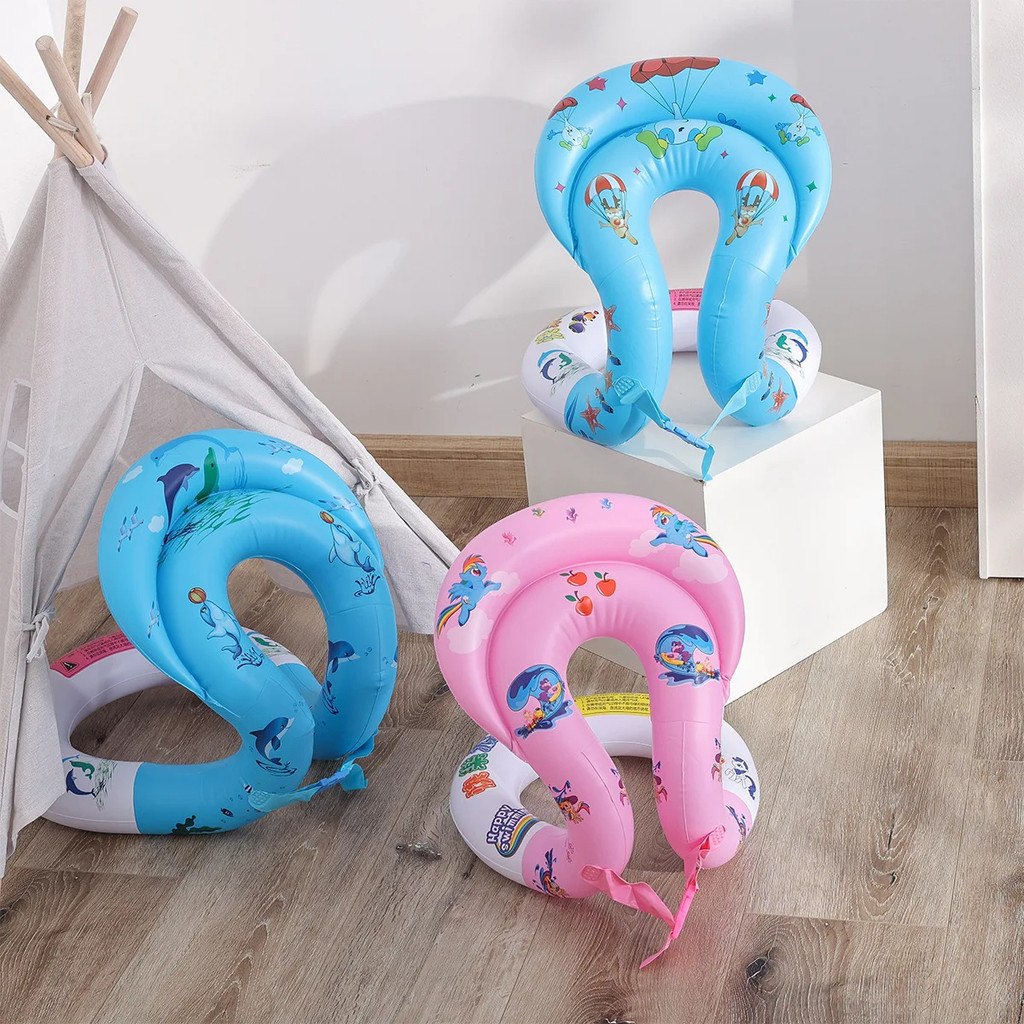Jual Baby Swimming Ring Child Swim Ring Vest Inflatable Swimming Circle ...