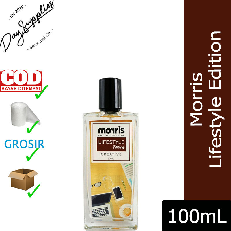 Jual Morris Lifestyle Edition Eau De Parfum 100mL Creative (Coklat ...