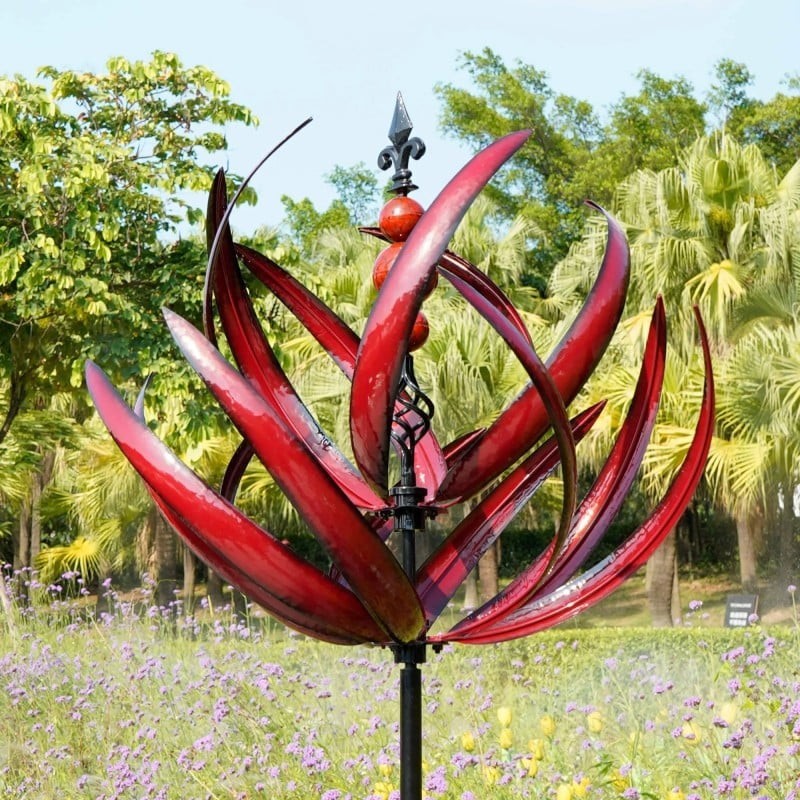 Jual Harlow Wind Spinner Metal Windmill 3D Wind Powered Kinetic ...
