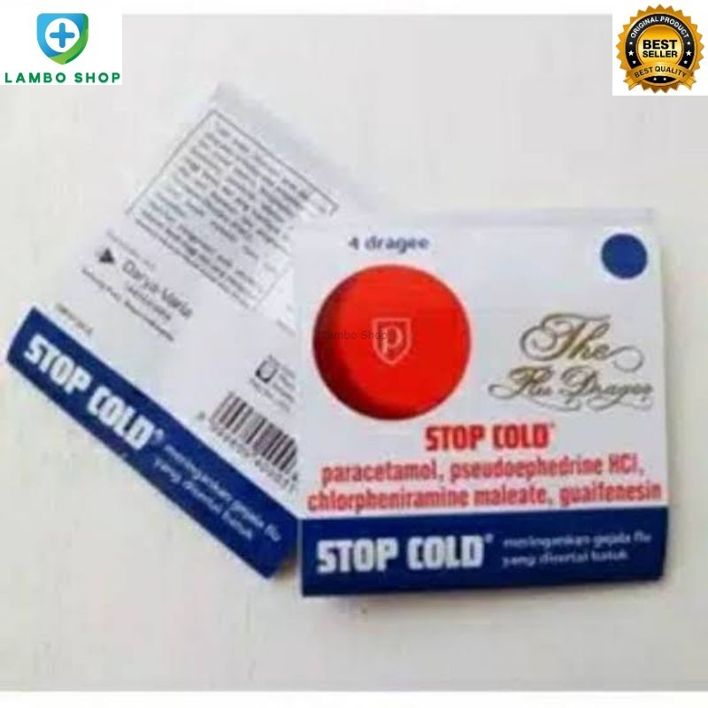 Jual Stopcold - Obat Demam Flu Batuk - Strip 4 Tablet | Shopee Indonesia