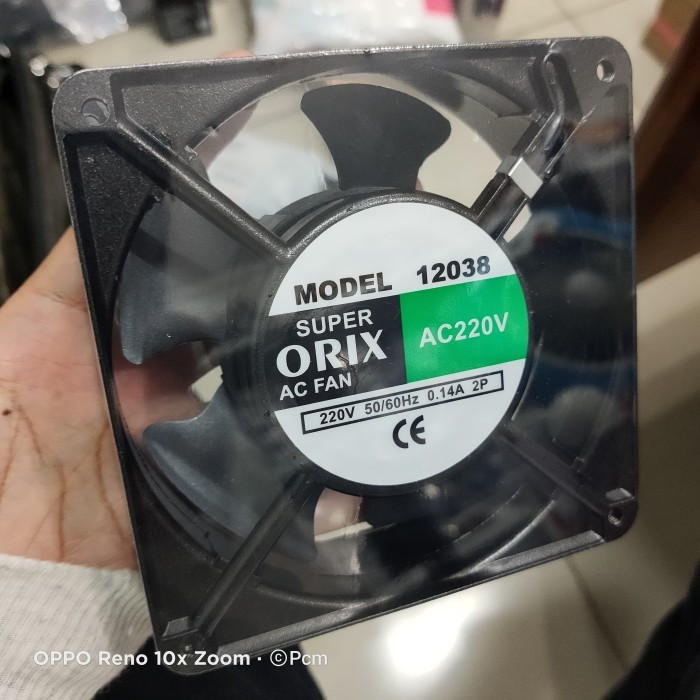 Jual PART fan kipas ORIX AC FAN 12 cm bearing plus ojek ke pulo air 14pc | Shopee Indonesia