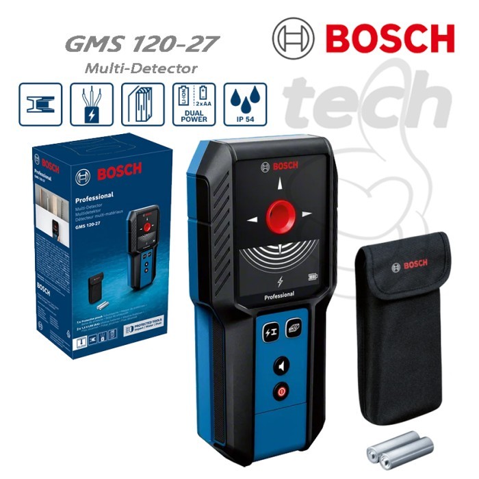 Jual Alat Detektor Metal Kabel Kayu Wall Scanner Multi Detector Bosch ...