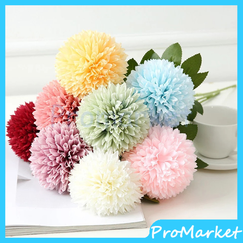 Jual Bunga Dandelion Artificial / Bunga Pom Pom Plastik / Bunga ...