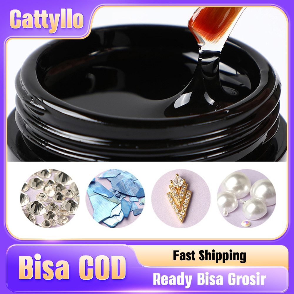 Jual Sticky Nail Glue Gel Lem Kuku Gel Lem Aksesoris Nail Art Manicure Sticking Drill Glue Gel ...