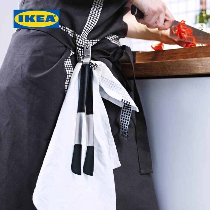 Jual IKEA 365+ HJÄLTE Capitan Masak Stainless Hitam | Shopee Indonesia