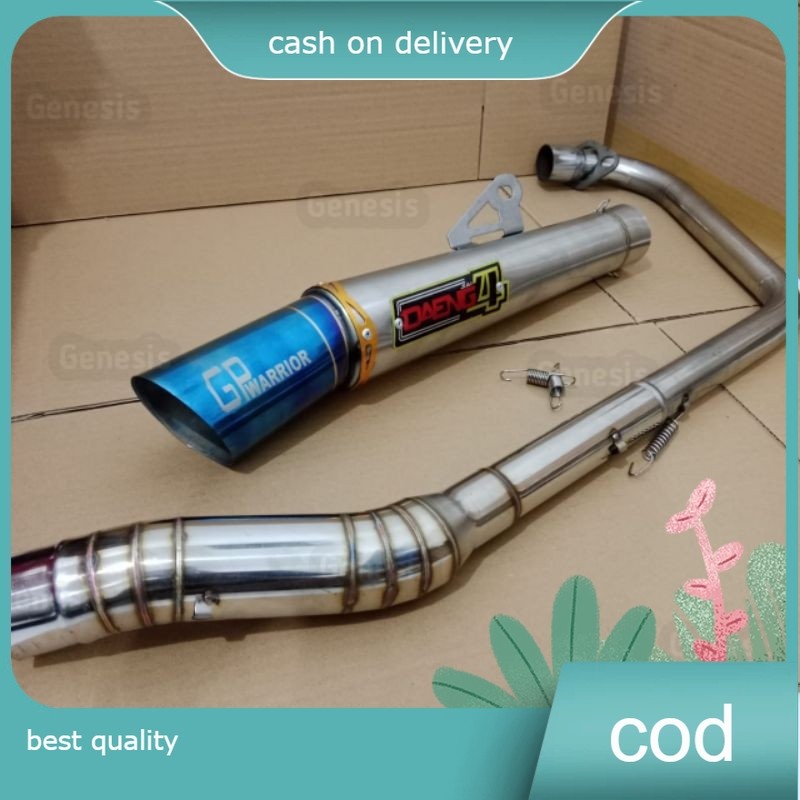 Jual Big elbow daeng sai4 conical exhaust pipe Muffler open tmx 125 155 ...