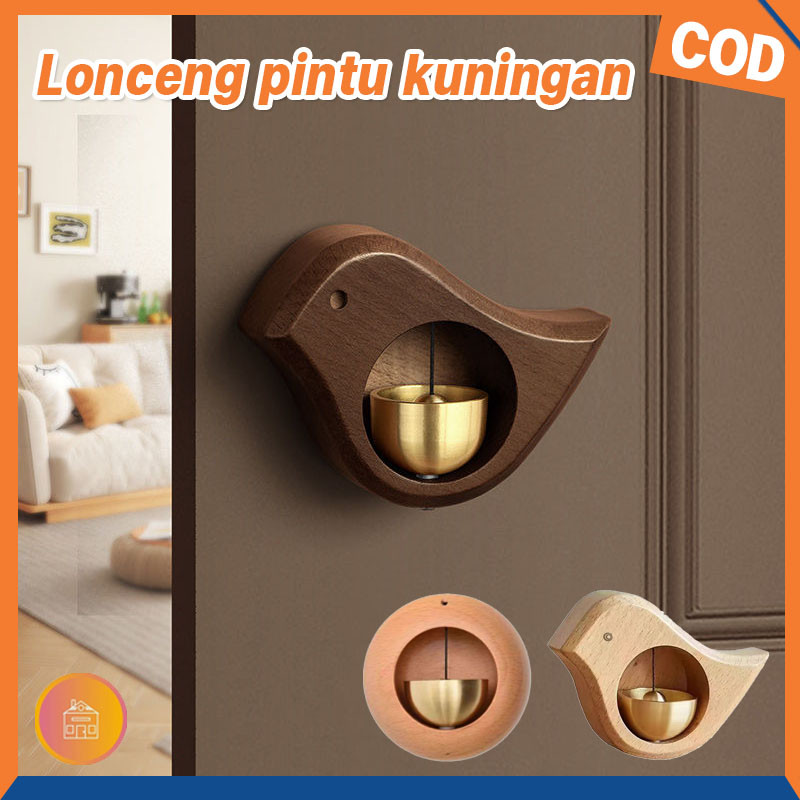 Jual Kayu Angin Lonceng Kuningan Bel pintu Bel Lonceng Pintu bel pintu ...