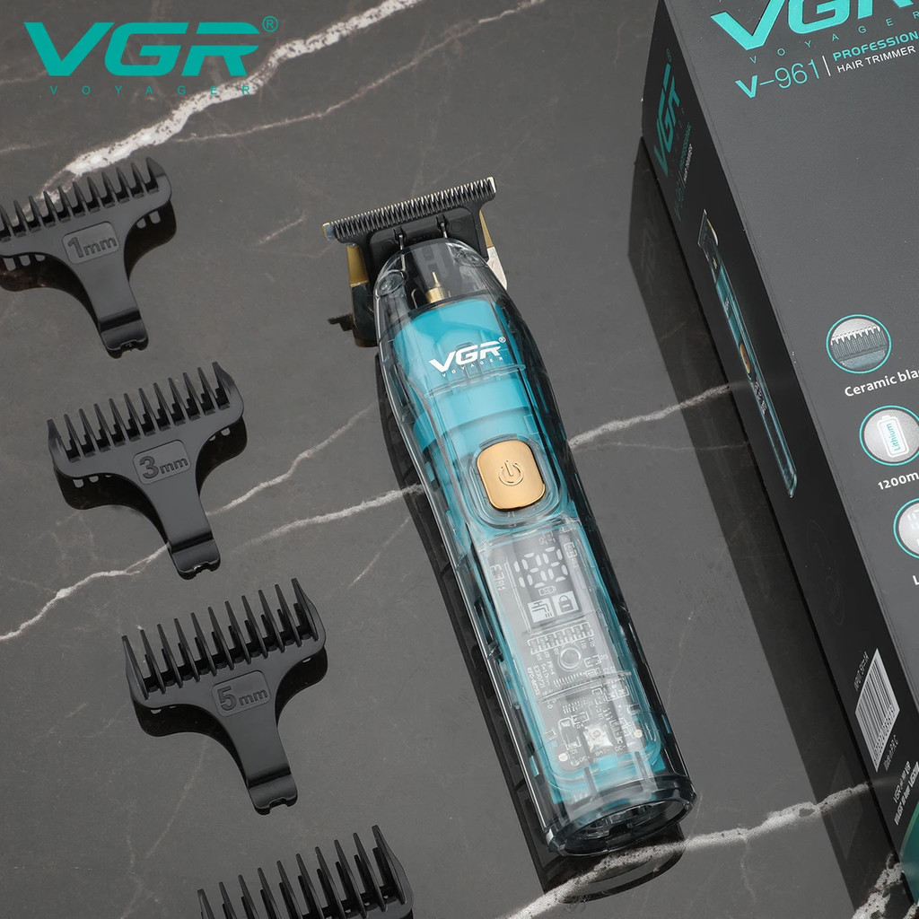 Jual VGR V-961 Hair Trimmer Cukur Rambut 7500RPM 1200MAH Ipx7 Barbershop VGR 961 VGR V961 ...