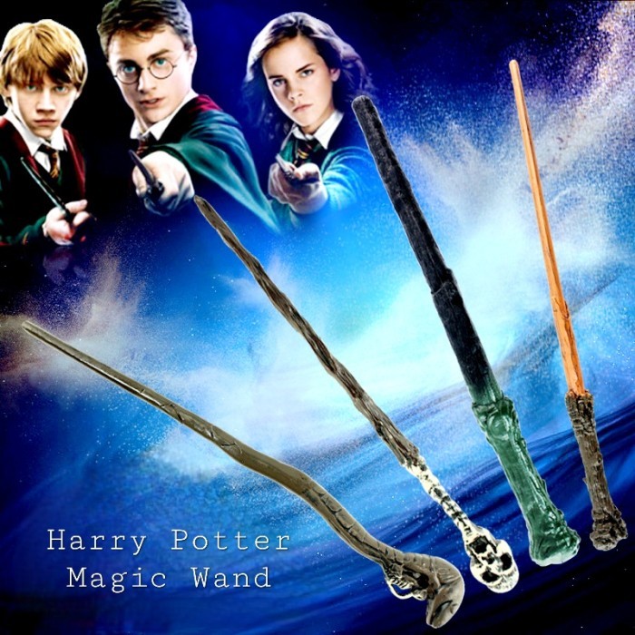 Jual Tongkat Sihir Harry Potter Magic Wand Aksesories Sulap Cosplay ...