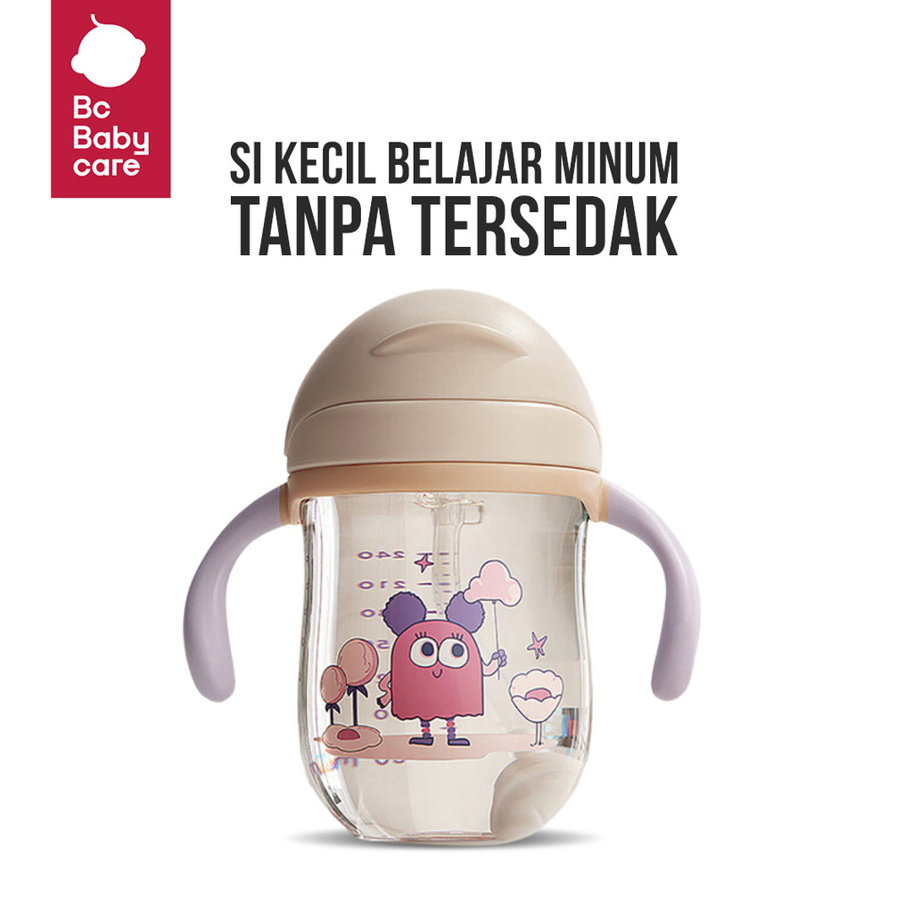 Jual Sakumini Sippy Cup Tritan 240ml Botol Minum Sedotan Anak Bayi | Shopee Indonesia