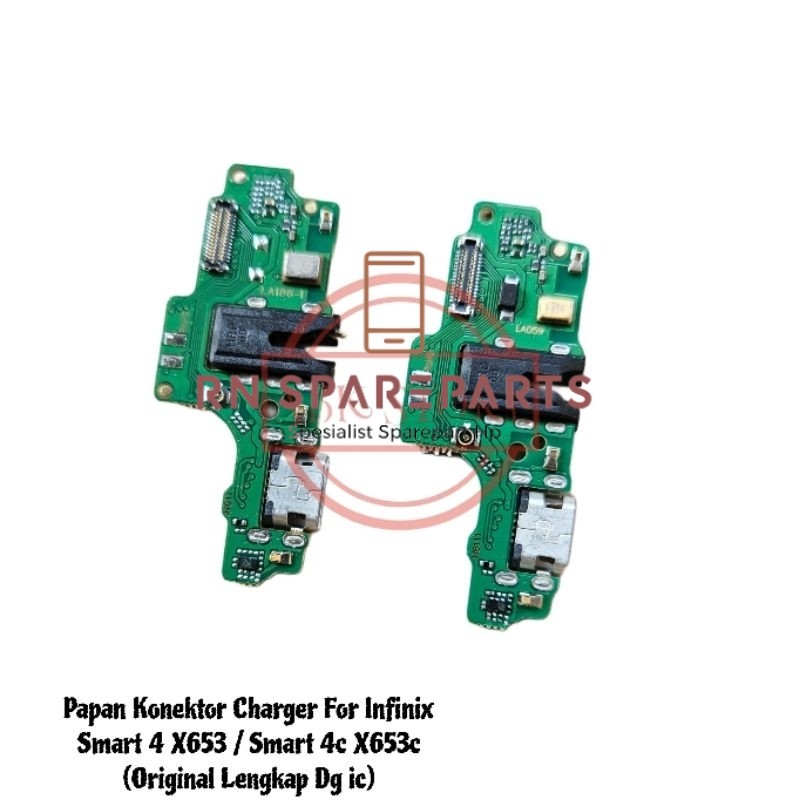 Jual Flexibel Konektor Charger / Papan Con Cas Infinix Smart 4 X653 / Smart 4c X653c Original ...