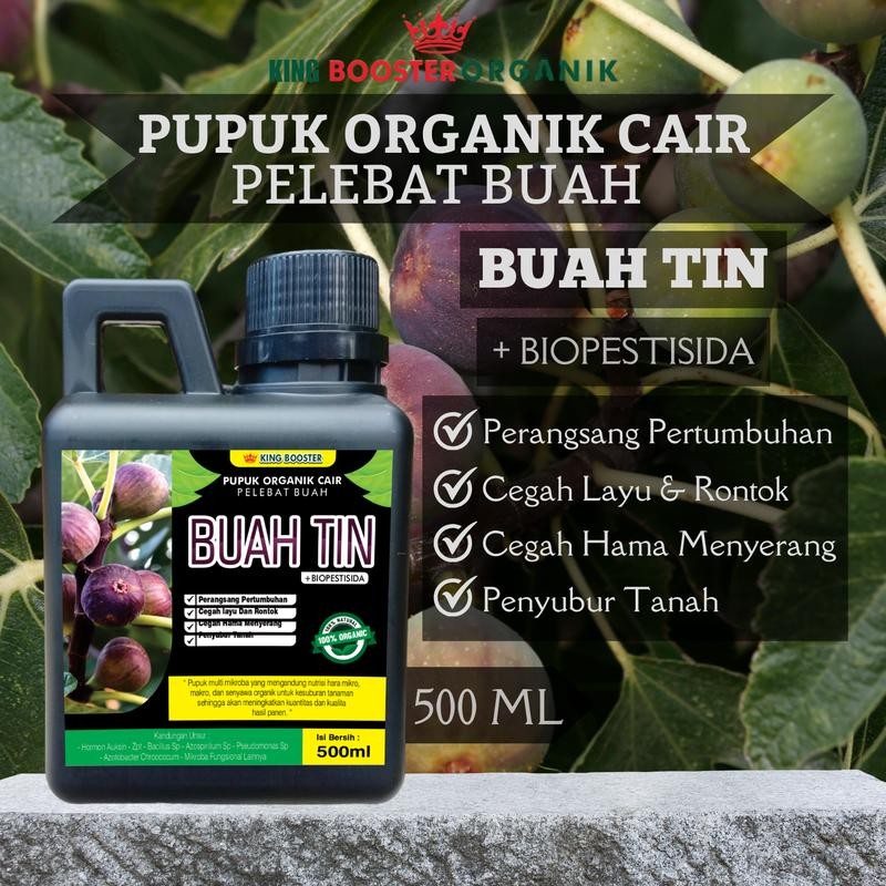 Jual Pupuk Booster BUAH TIN 500ml Pupuk Cair Pupuk Semprot Untuk ...