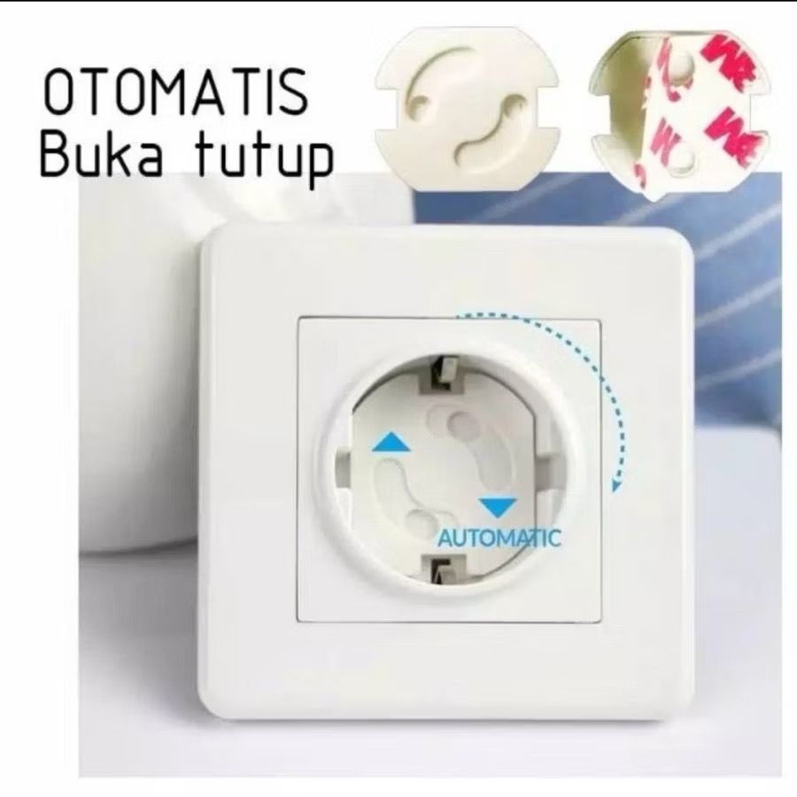 Jual NinetySeven Pengaman stop kontak OTOMATIS BUKA TUTUP Penutup ...